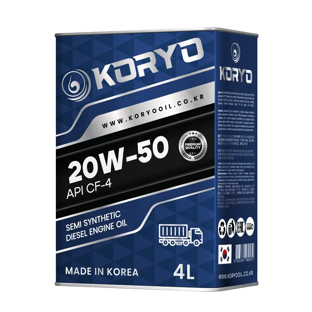 KORYO DIESEL CF-4 20W-50 - Koryo Oil